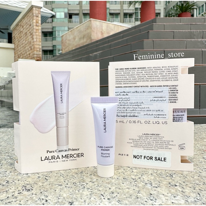 Thai Counter Label Laura Mercier Pure Canvas Primer 5ml. Pore Blur ...