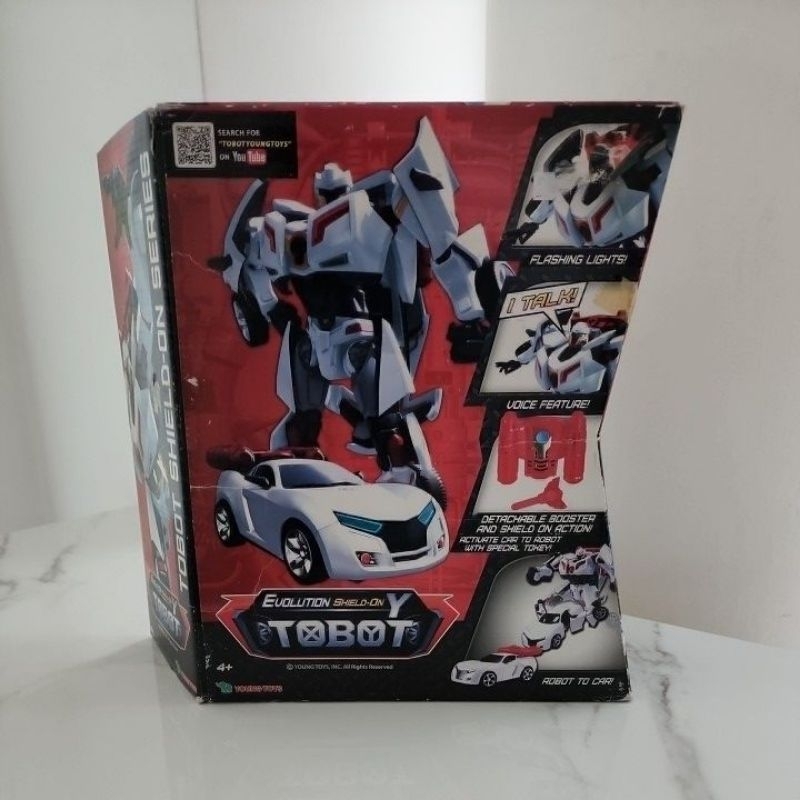 Tobot Evolution Y Shield On Transforming Robot Has Sound And Light New ...