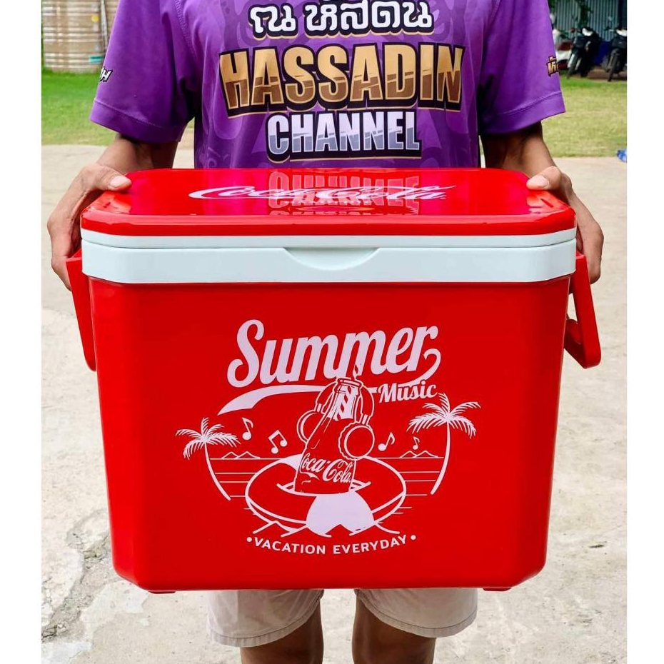 Coke Cooler Flask 22.5 Liters With Handle | Shopee Malaysia