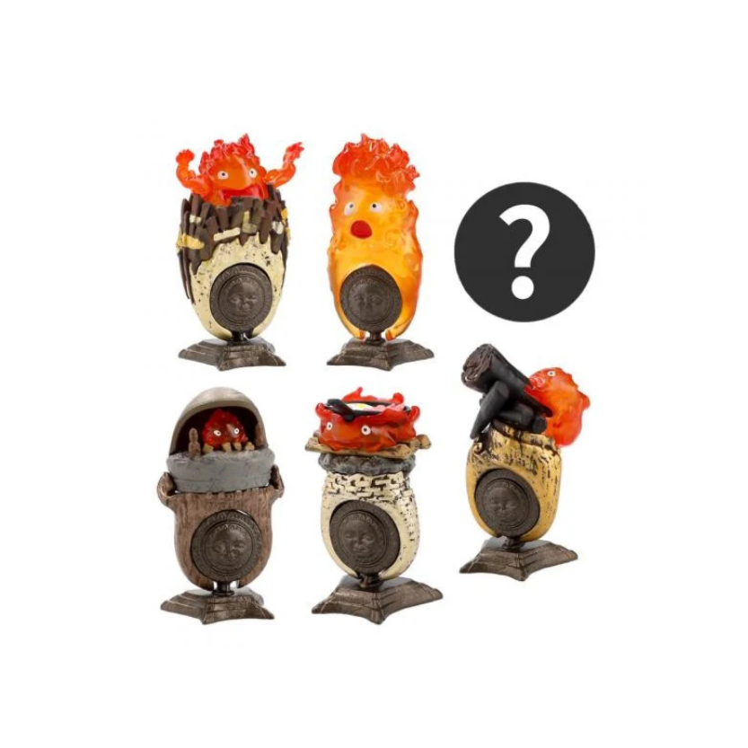 Random Box Calcifer Howl's Moving Castle Ring Studio Ghibli | Shopee ...