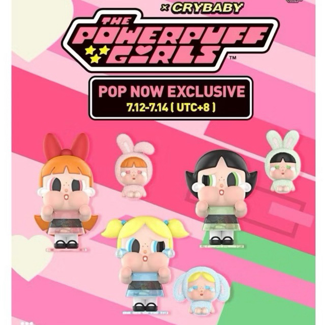 Popmart crybaby powerpuff girl series figure | Shopee Malaysia