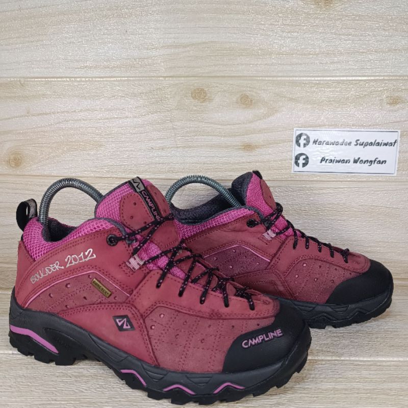 Used Shoes CAMPLINE 38/24 cm. (GORE-TEX Waterproof) | Shopee Malaysia