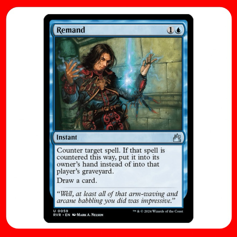 [MTG] Remand [RVR] [BLUE] [UNCOM] [NORMAL] [ENG] (Magic Card/Magic the ...