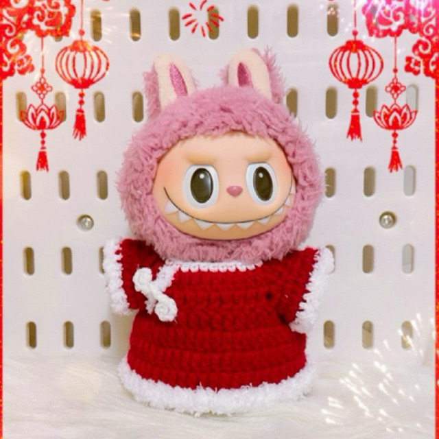 Knitting Kit Labubu teddy lulu Chinese New Year Doll Set | Shopee Malaysia