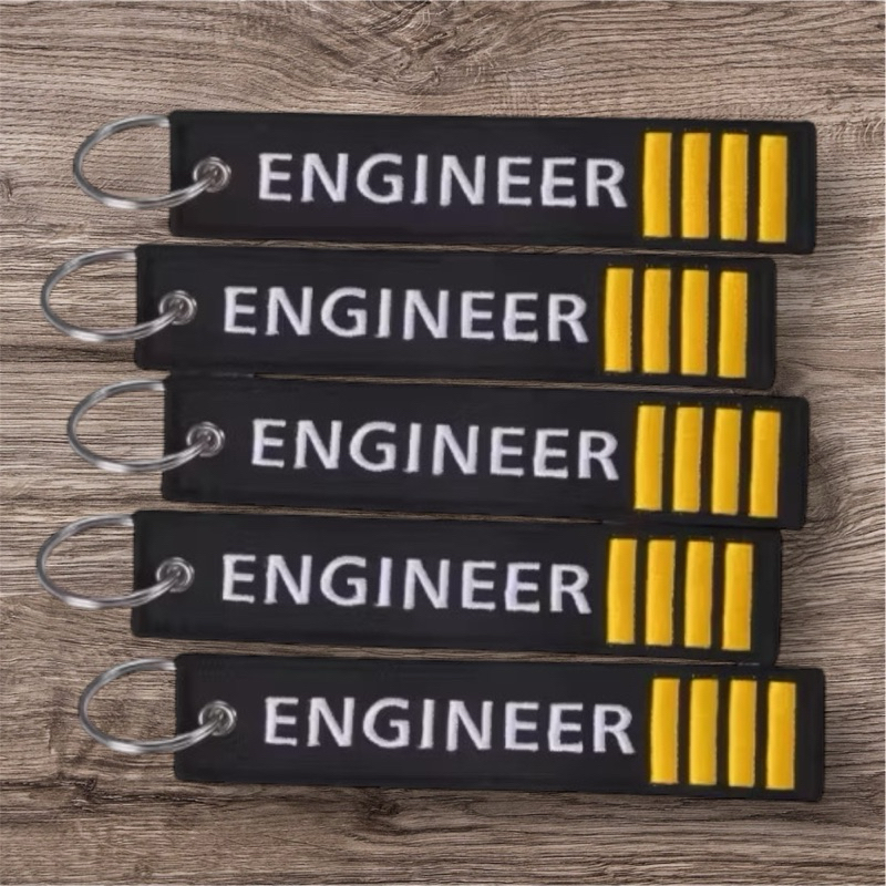 Genuine ENGINEER KEY CHAIN Aviation Engineering Heavy Duty Flying ...
