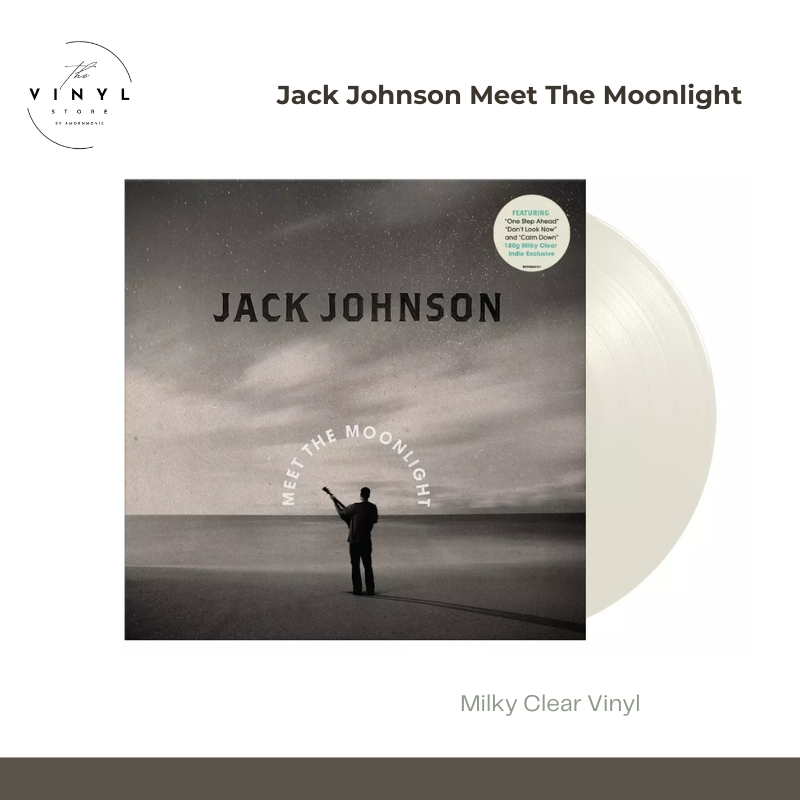 Vinyl Jack Johnson Meet The Moonlight LP Record (Milky Clear Vinyl) | Shopee Malaysia