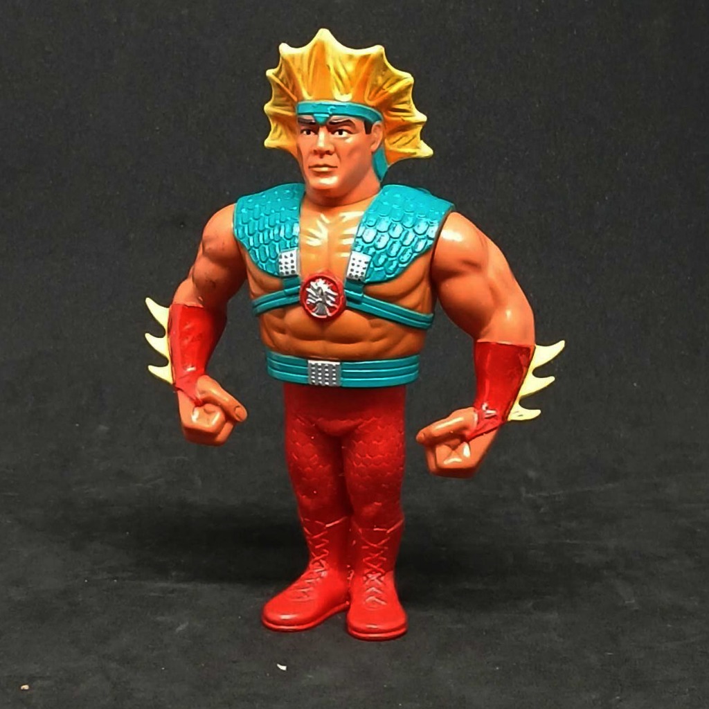 Action Figure Wrestler 1991 Hasbro WWF Series 4 Ricky the Dragon ...