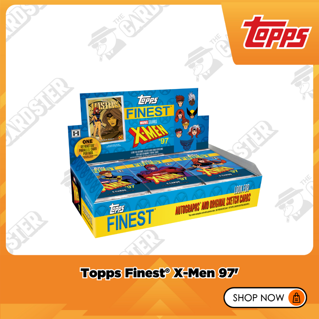 Topps Finest X-Men 97' X-Men's Followers Do Not Miss!!! | Shopee Malaysia