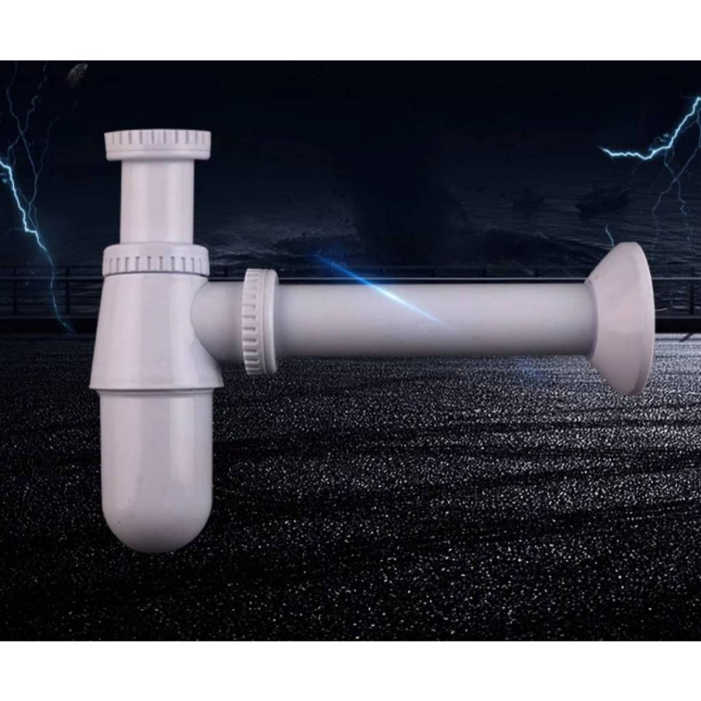 Washing Machine Waste Drainage Plastic Basin With Sink | Shopee Malaysia