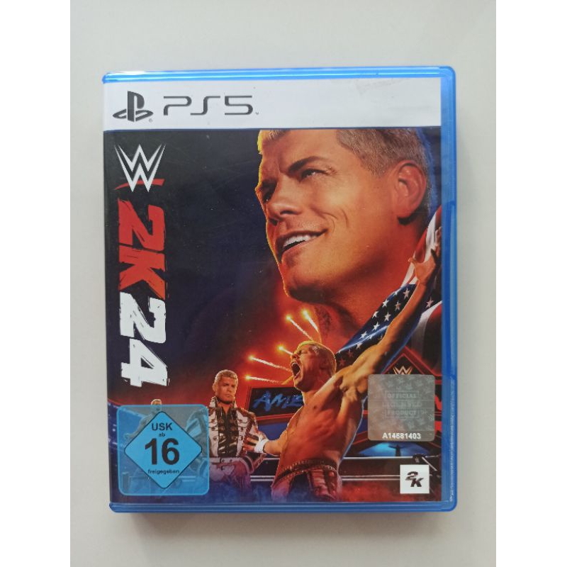 PS5 Games: W2K24 WWE 2K24 Wrestling Zone 2 2nd Hand | Shopee Malaysia