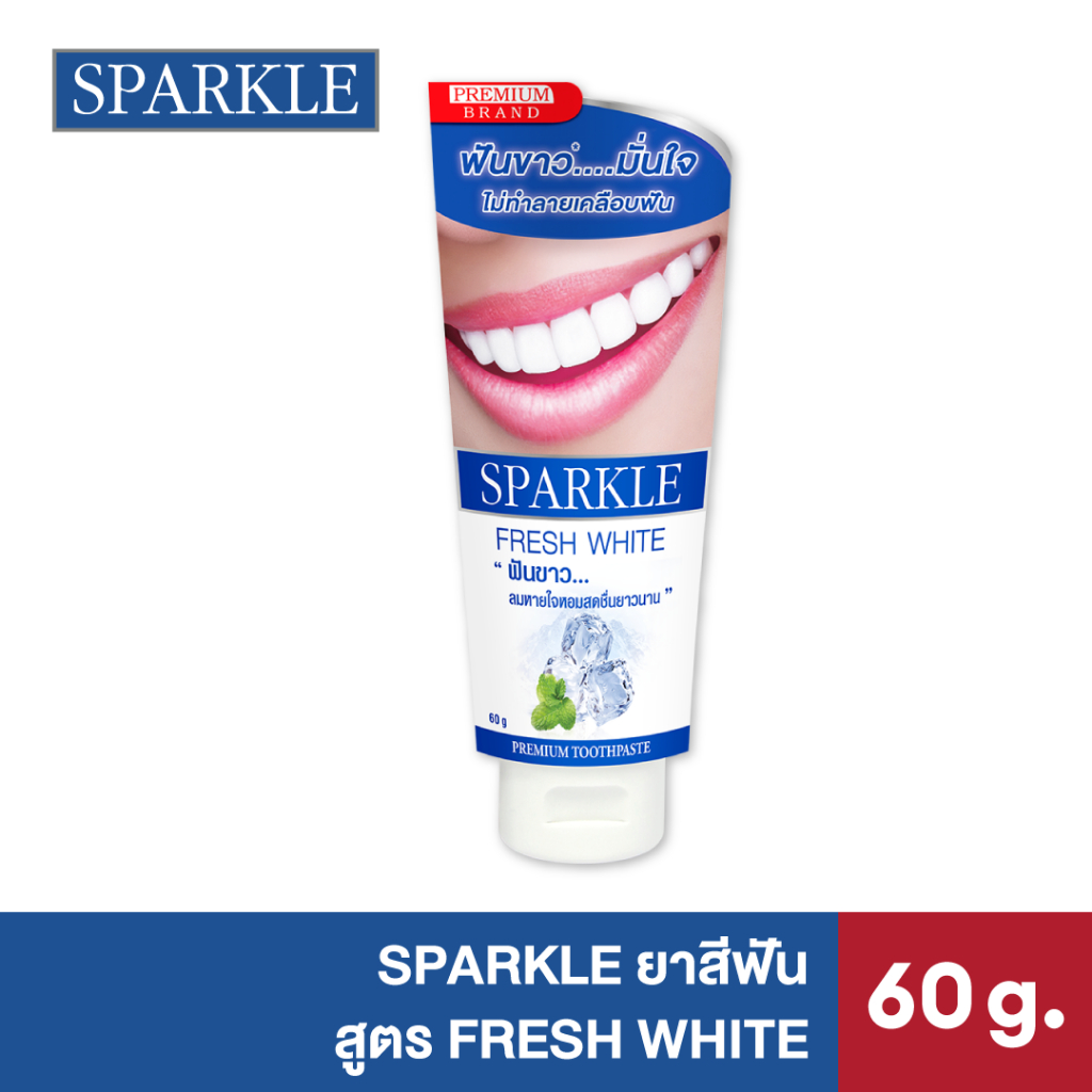 SPARKLE TOOTHPASTE WHITE Formula 60 G (10SK00003) | Shopee Malaysia