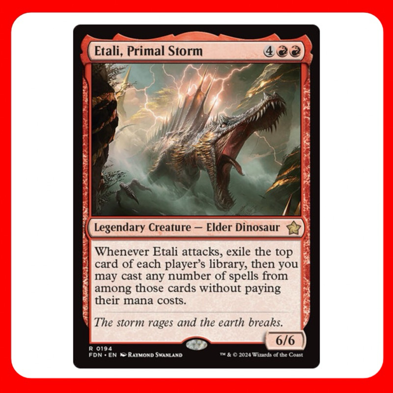 [MTG] Etali Primal Storm [FDN] [RED] [RARE] [NORMAL] [ENG] (Magic Card ...