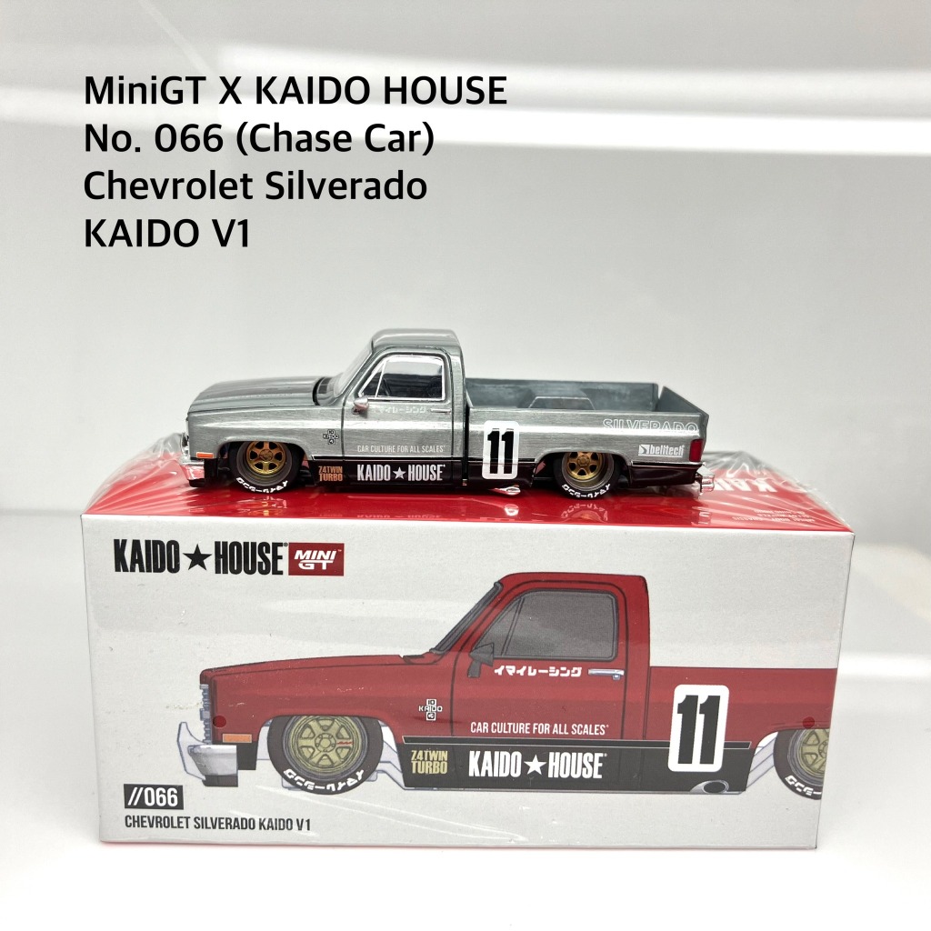 Kaidohouse x MINI GT Chase No. 066 Chevrolet Silverado KAIDO V1 ...