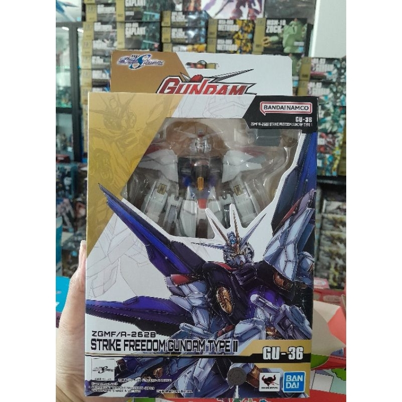 BANDAI Gundam Universe GU-36 ZGMF/A-262B Strike Freedom Type II New Product Unwrapped | Shopee ...