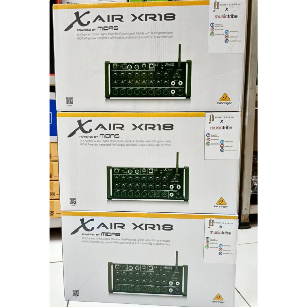 BEHRINGER/XR18 18-Channel Digital Mixer With WIFI Booze Thai Insurance ...