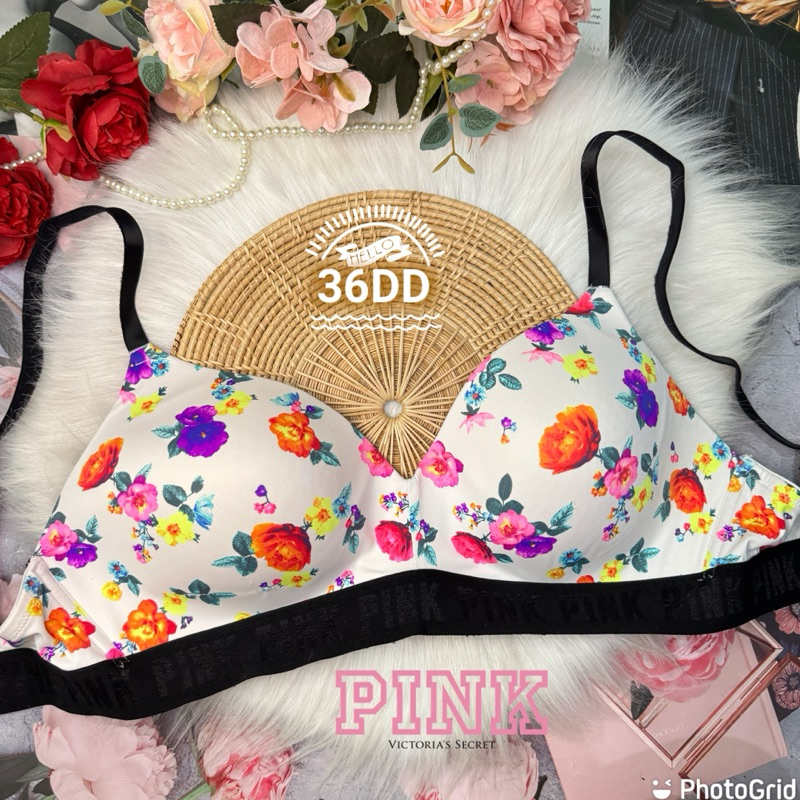 PINK Victoria's Secret 36DD Very New Thin Bubble Clean Sport Rim Grip | Shopee Malaysia