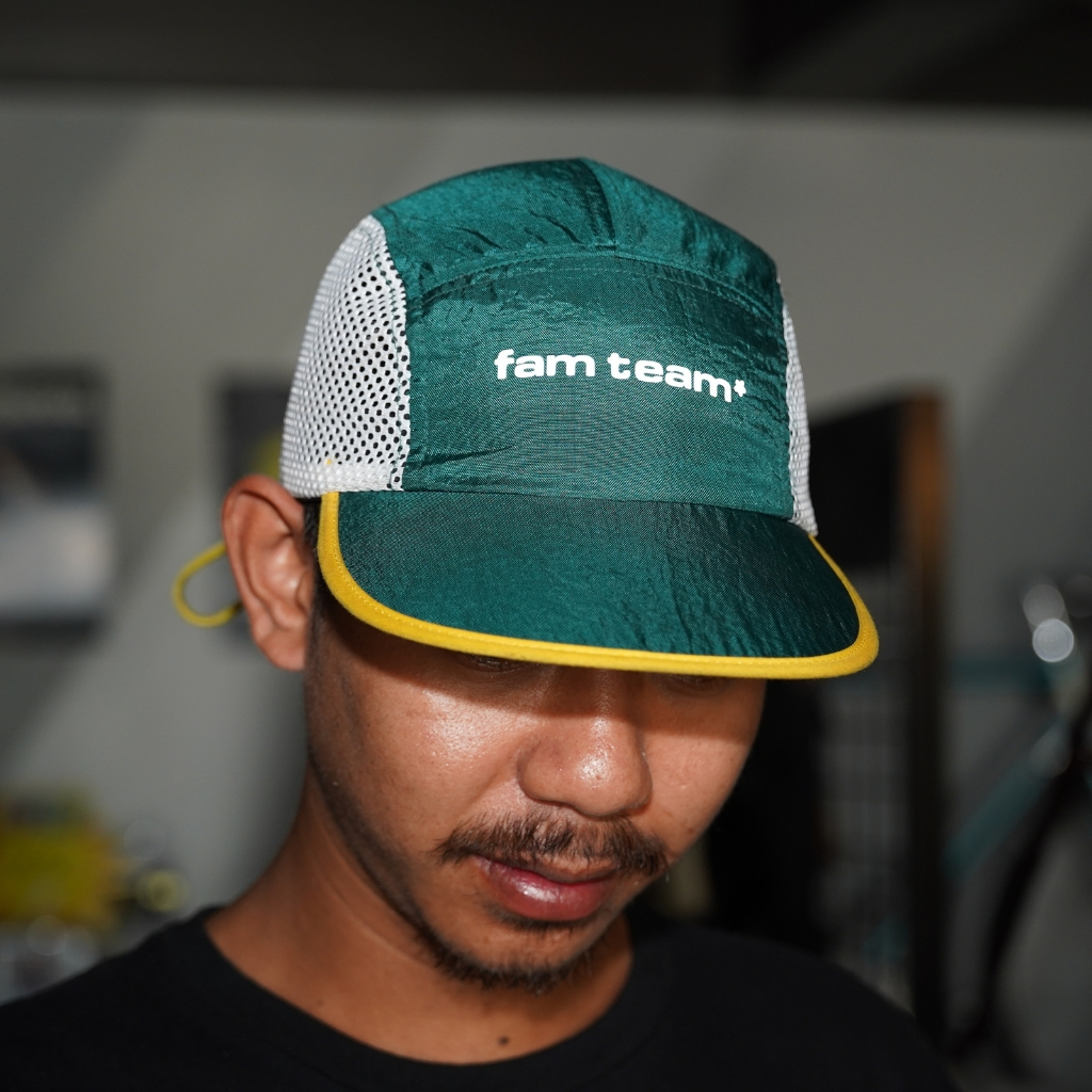 Cap For Active sport "fam team" | Shopee Malaysia