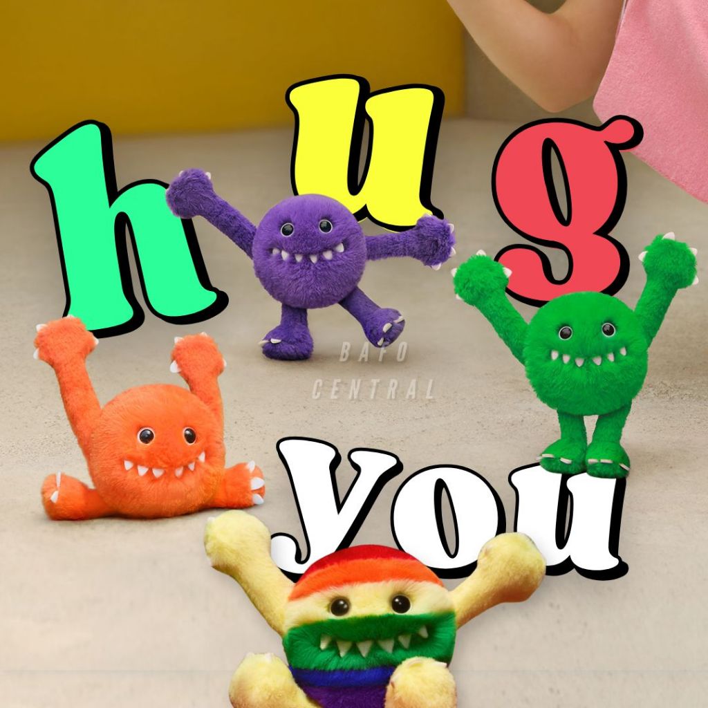 Live ** Keychain INSTINCTOY HUG YOU Plush Pendant POP MART | Shopee ...