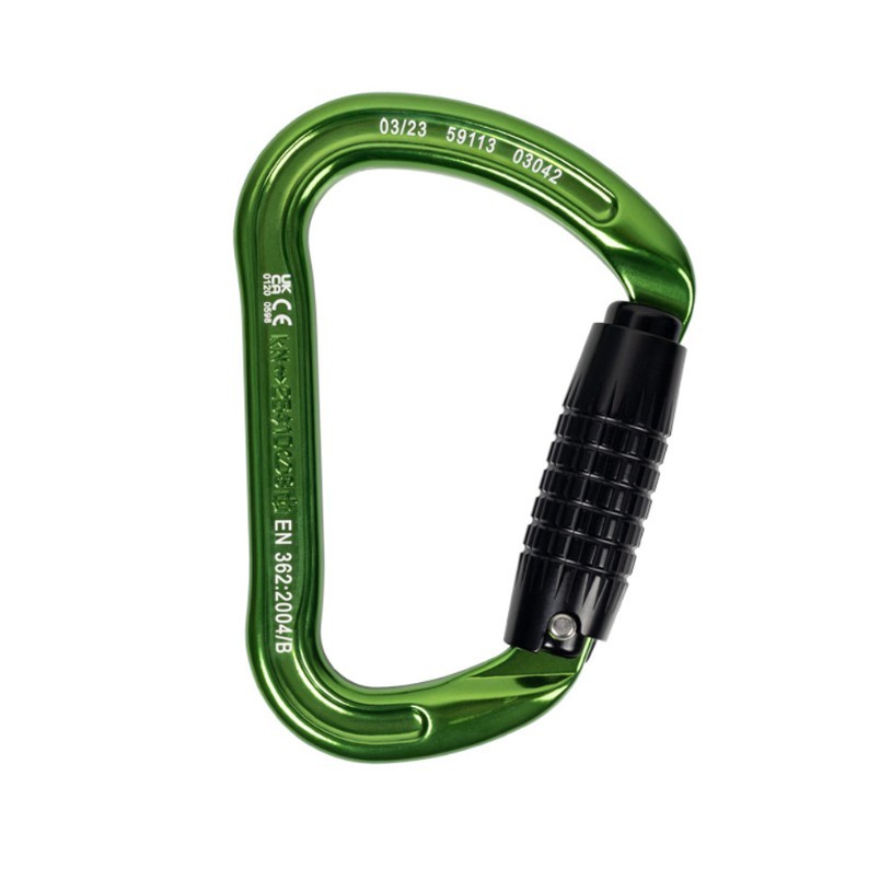 Safety Ring Carabiner Good Shape Auto Lock Notch HMS Aluminum | Shopee ...