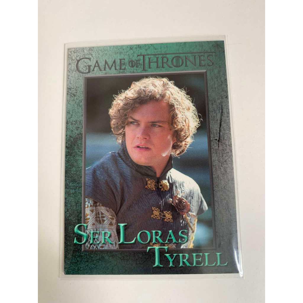 The game of thrones Card Loras Tyrell (Loras Tyrell) Characters In The ...