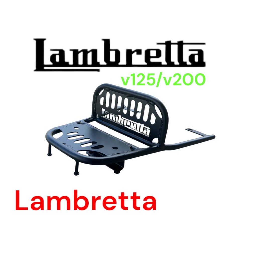 Rack Rear Lambretta v125/v200 Style VZ 002 TP | Shopee Malaysia