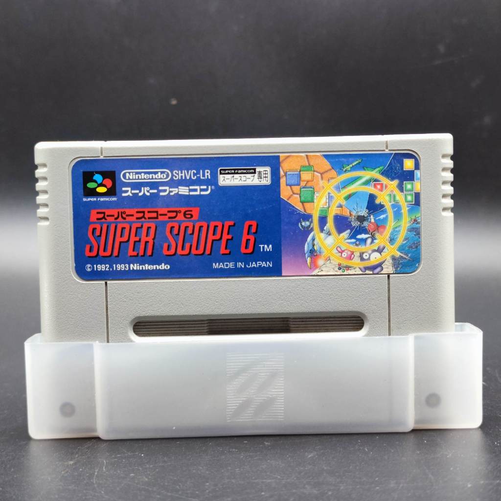 Super SCOPE 6 [SFC] A Genuine Game Cartridge Test And Playable Famicom ...