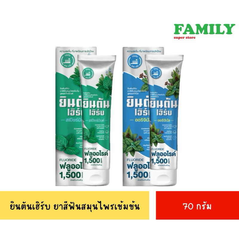 Gintan Herb Concentrated Herbal Toothpaste Original/Spearmint Formula 70g | Shopee Malaysia