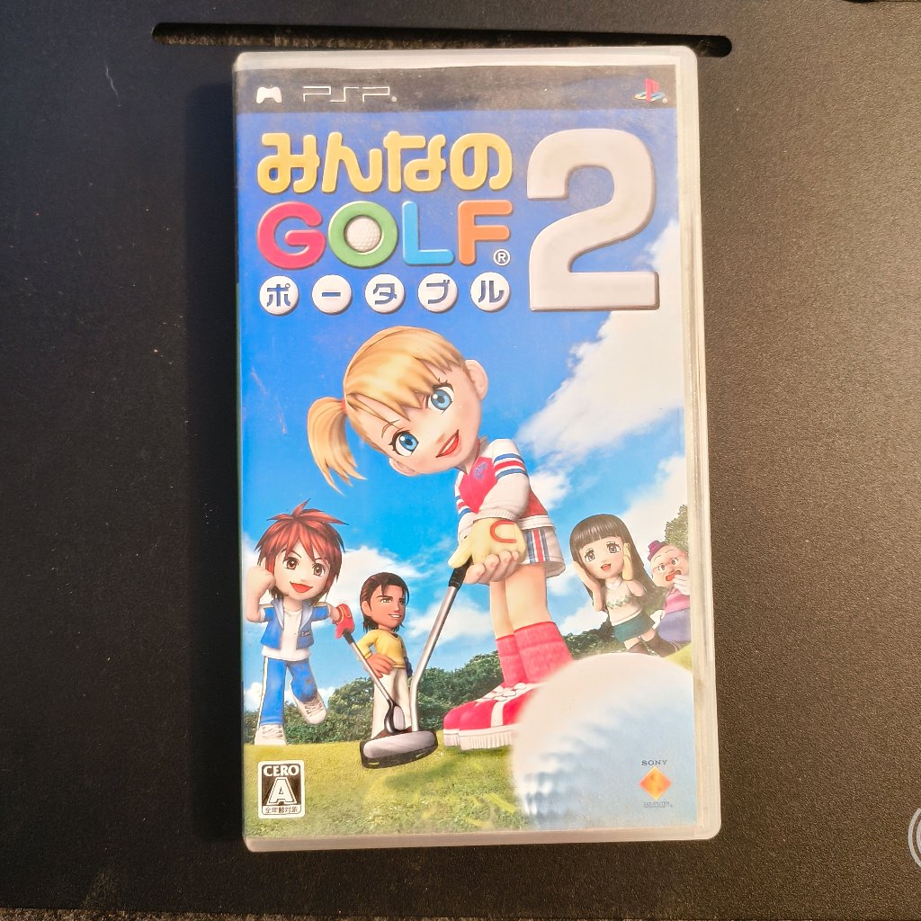 Minna no Golf Part 2 Portable (Japan) UMD PSP Machine (PlayStation ...