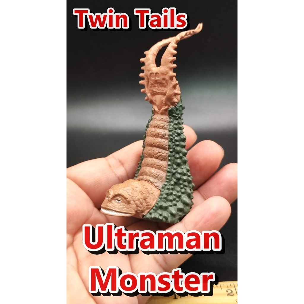 Twin tail Monster Ultraman Twintel Ultrman mini figure 3" Gashapon ...