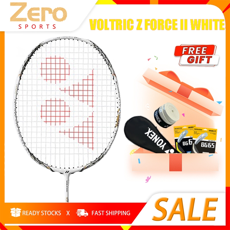 YONEX VOLTRIC Z FORCE II Carbon Fiber Badminton Racket Professional Sport Offensive Type Racquet ...