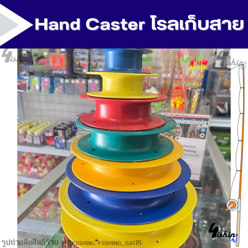 Hand Caster (Hand Caster) Cable Reel/Fishing Line Storage (1 Piece ...