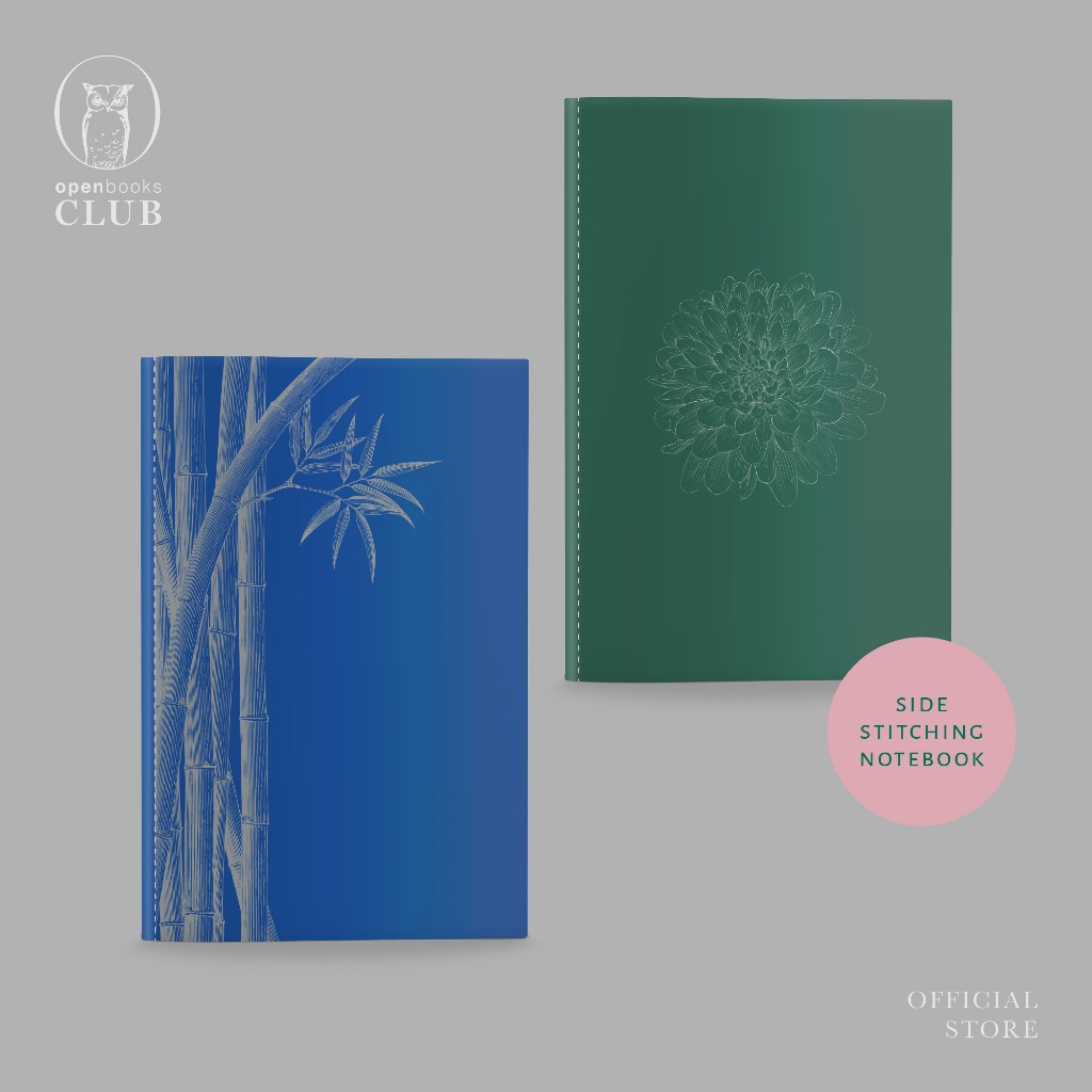 Flower & Bamboo Notebooks (2 Books Set) | Shopee Malaysia