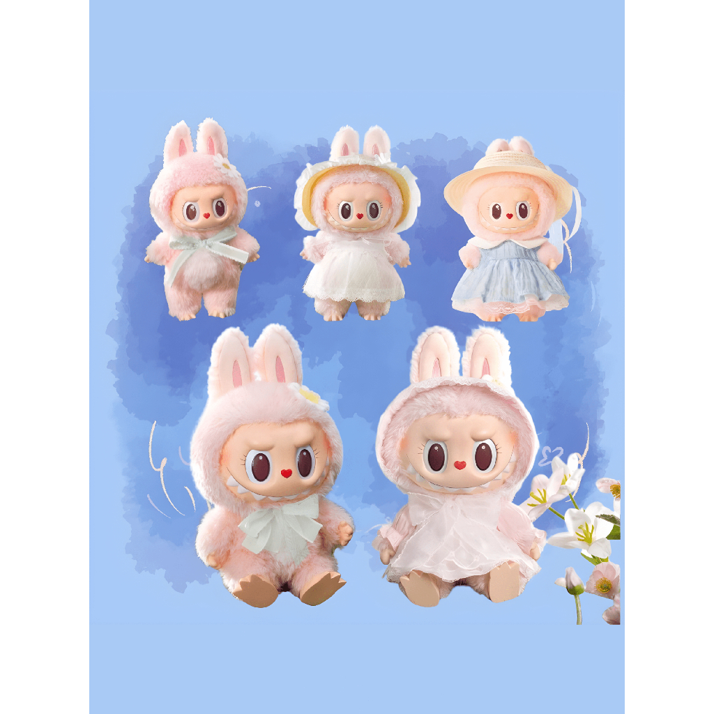 POP MART labubu momoko v1 Doll Sweet Series Monster Lined With Glue ...