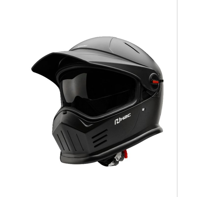 Original H2C Helmet Matte Black | Shopee Malaysia