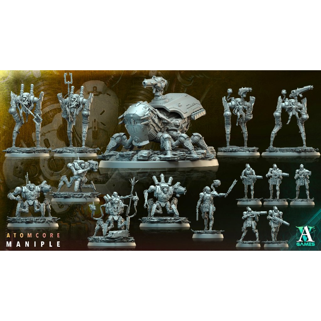 Atomcore-Maniple-Model For DnD miniature [Made to order Parcel Delivery ...