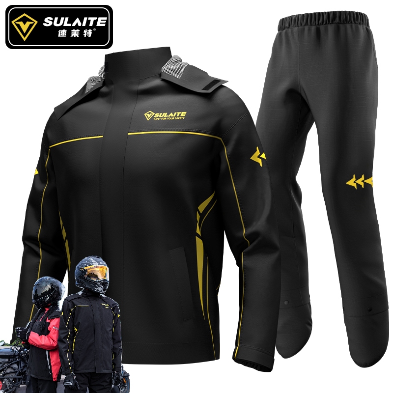 [Sent From Thailand ️]Motorcycle Raincoat Super Waterproof SULAITE Good ...