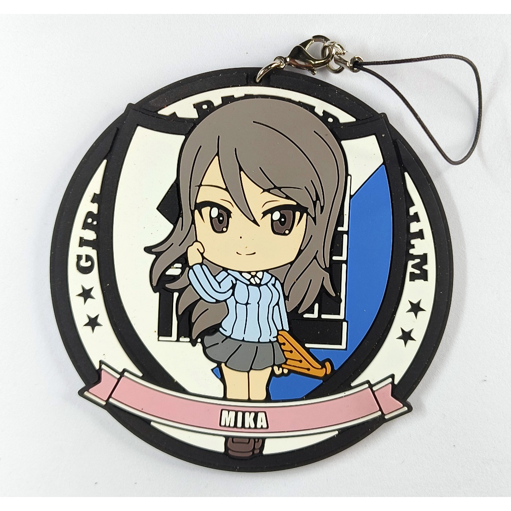 (Added) girl und panzer Rubber Keychain Crush! Racing Tank/New Item ...