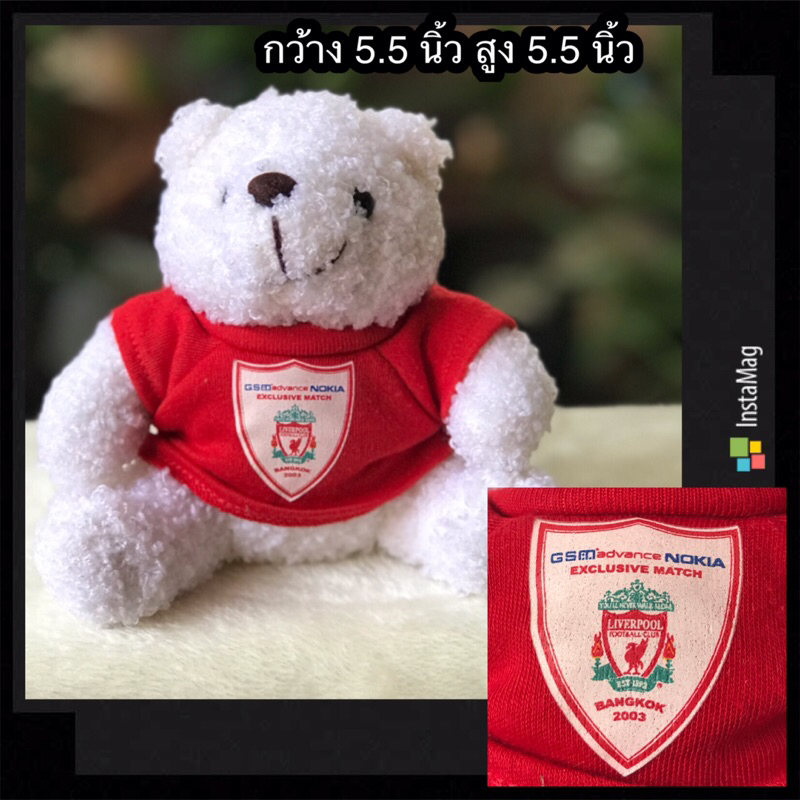 Forward LIVERPOOL FC Commemorative Teddy Bear Exclusive Match In ...