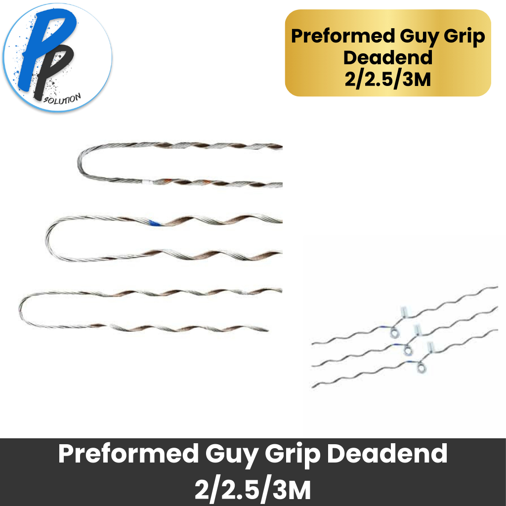 Preformed Guy Grip Deadend A Device Used For Or Fixation Bracket Cable ...