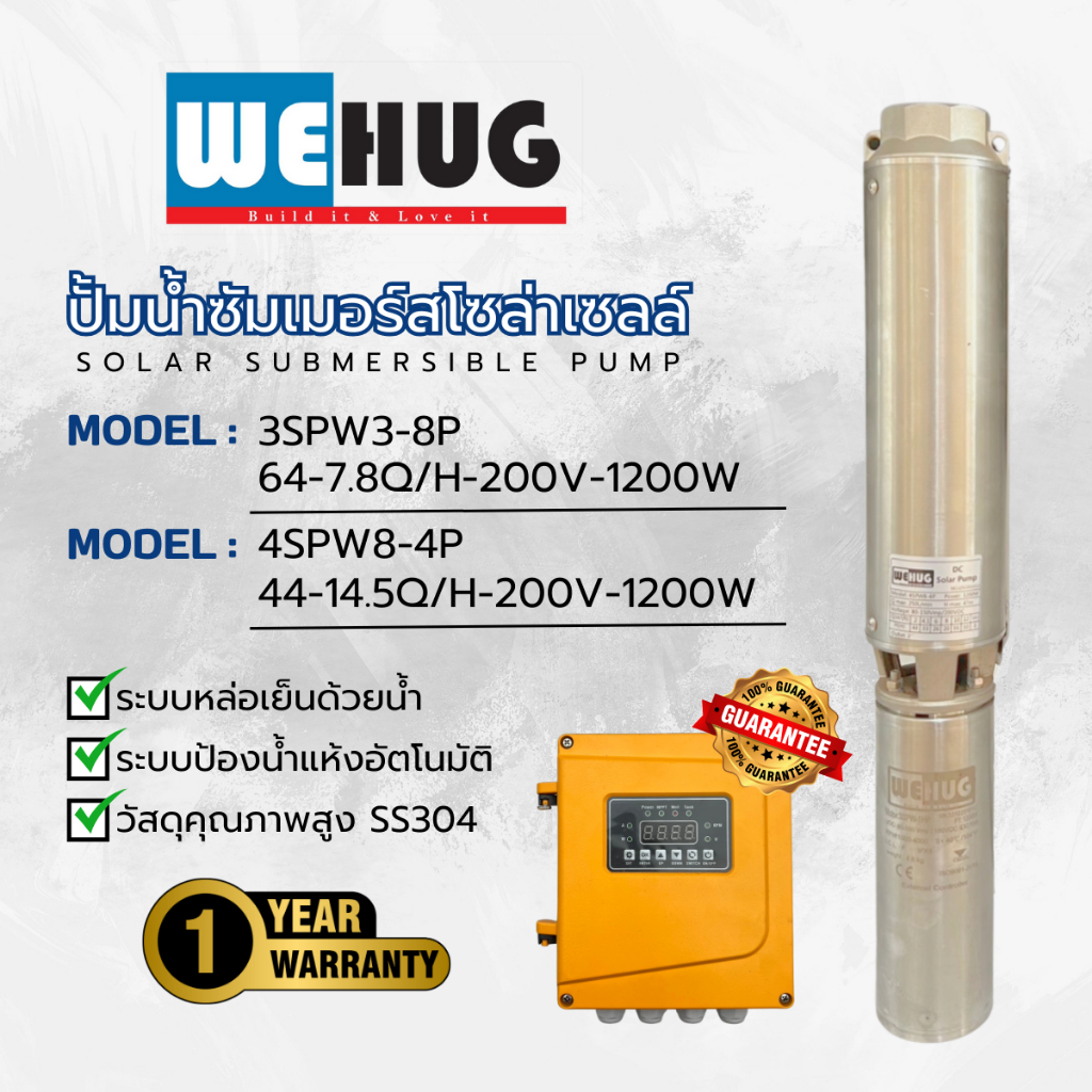 WEHUG Summer Solar Cell DC Blushless Pump 1200 Watts | Shopee Malaysia