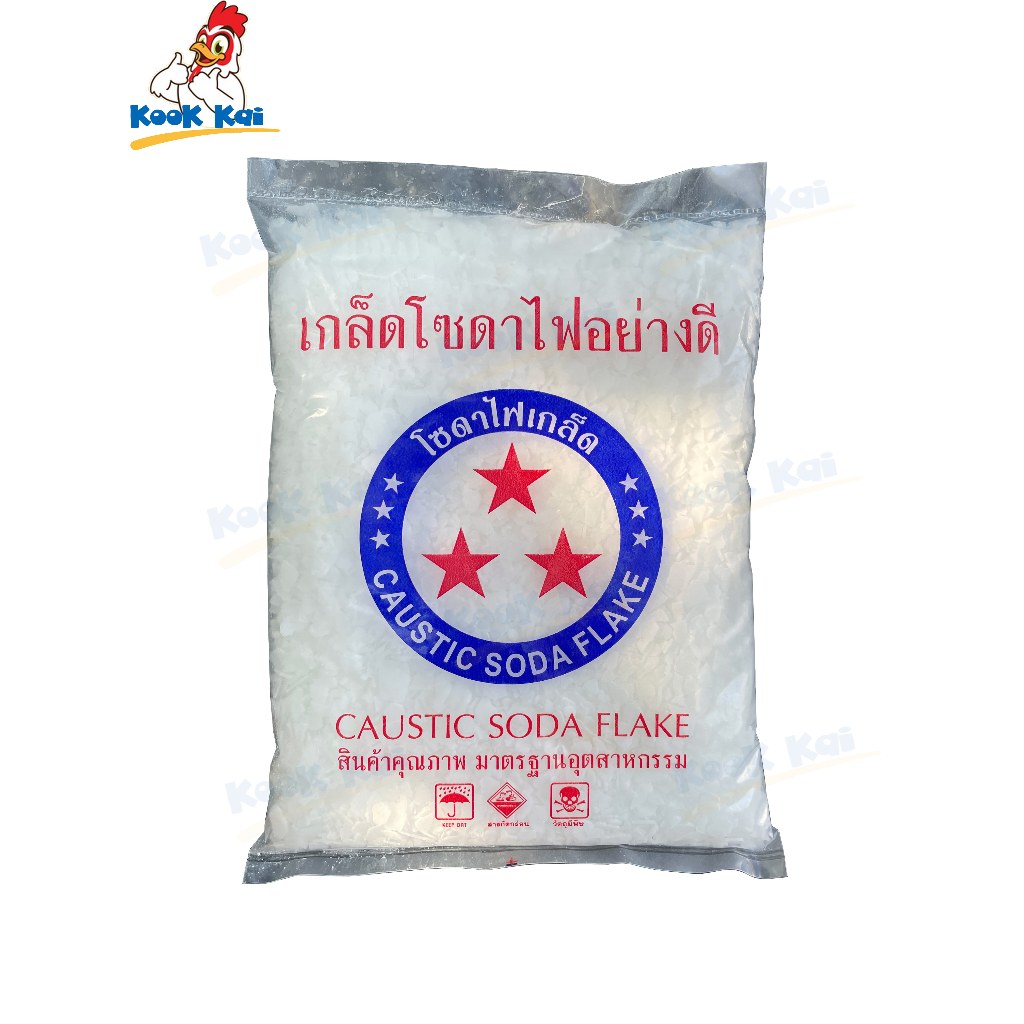 Caustic Soda Star Brand Flakes Powder Solve Clogged Toilet Problems ...