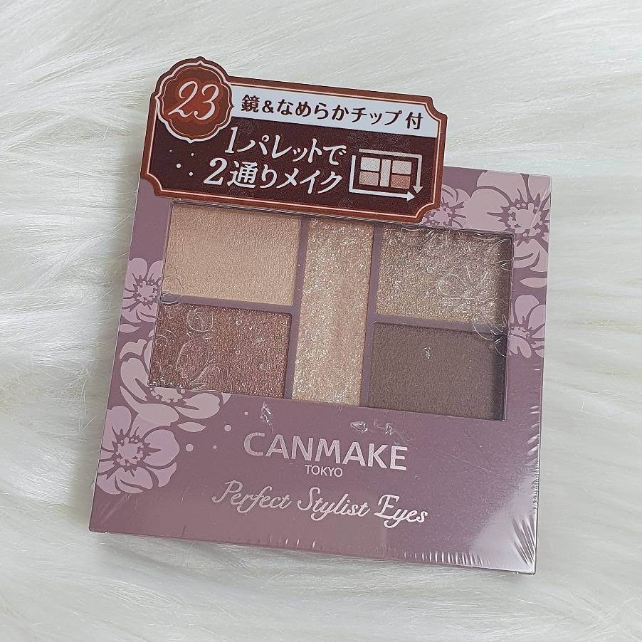 Canmake Perfect Stylist Eyes Fine Shimmer Eyeshadow Palette 5 Shades 1 ...