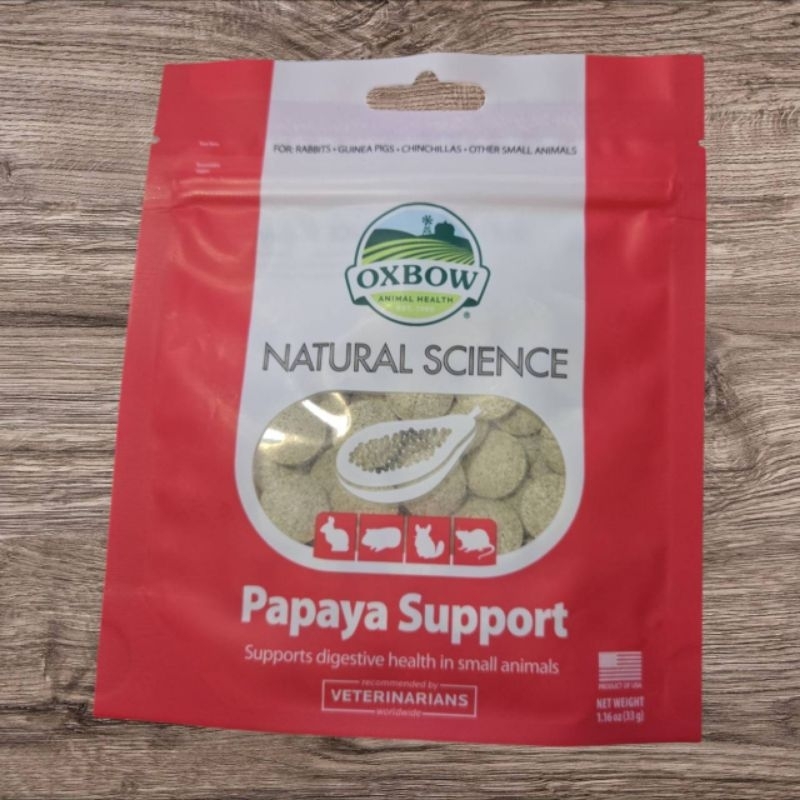 Oxbow Papaya Support Is A Dietary Supplement That Helps The Digestive ...