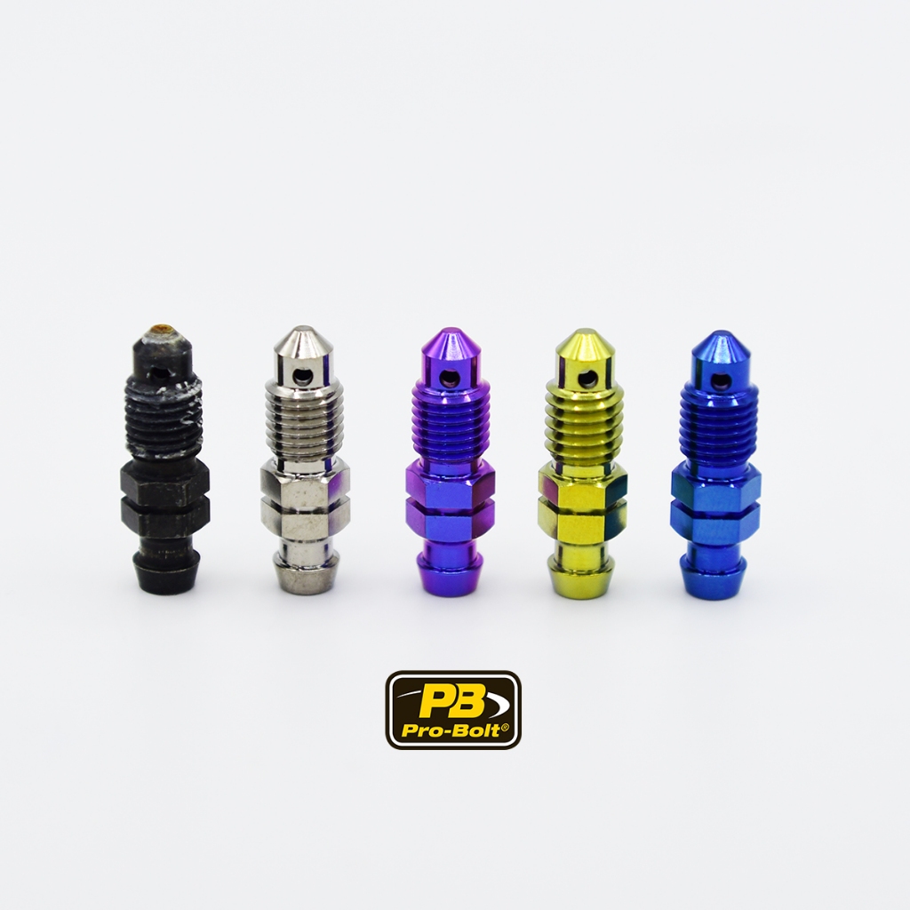 Pro-Bolt Titanium Wind Deflector M8 Insert Caliper *** Add Fine Thread ...