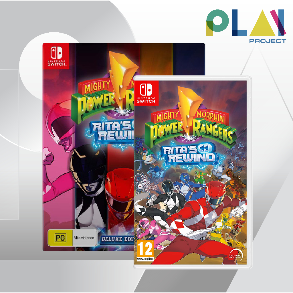 Nintendo switch: Mighty Morphin Power Rangers: Rita's Rewind [1 Hand ...