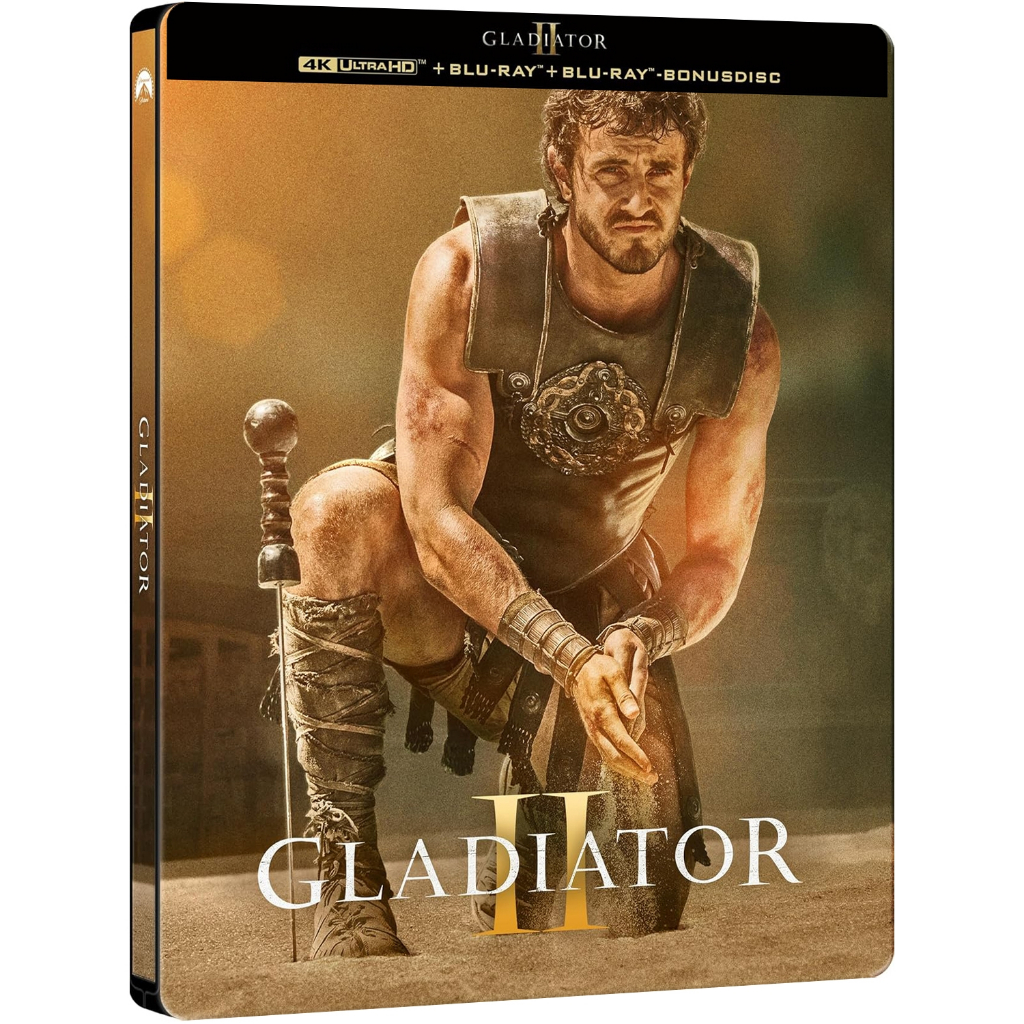 Gladiator II (SteelBook Limited Edition) Type.B [4K Ultra HD + Blu-ray ...