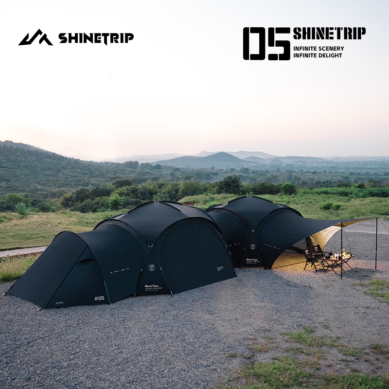 ShineTrip Dome Tarp Model a470 Oxford Cloth 150D UPF50 + Sunproof Tent ...