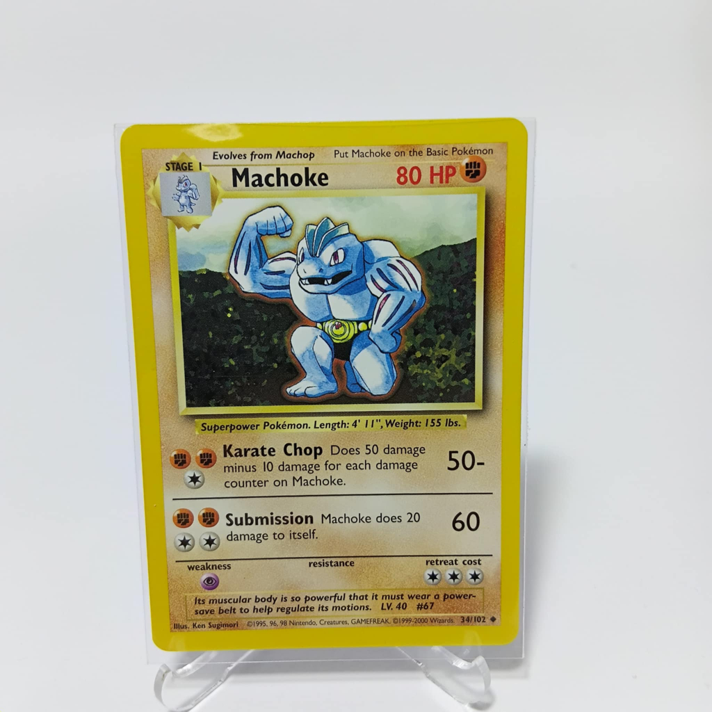 Machoke 34 – Pokémon Base Set (Trading Cards) | Shopee Malaysia