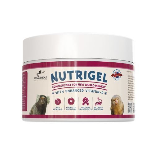NutriGel Monkey Food 200g Gelling Rod Calcium Fits Marmoset Tamarine ...