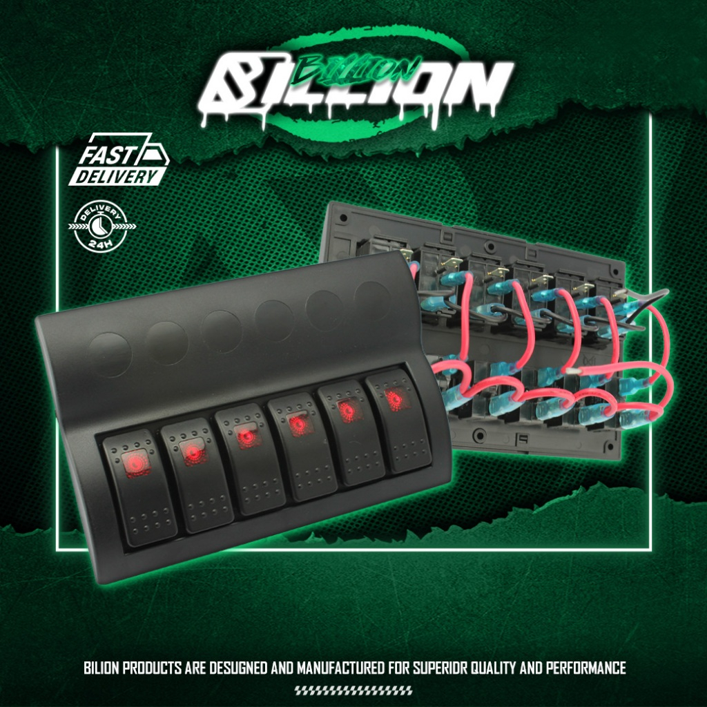 5 Button 1 Starter Power Switch Panel | Shopee Malaysia